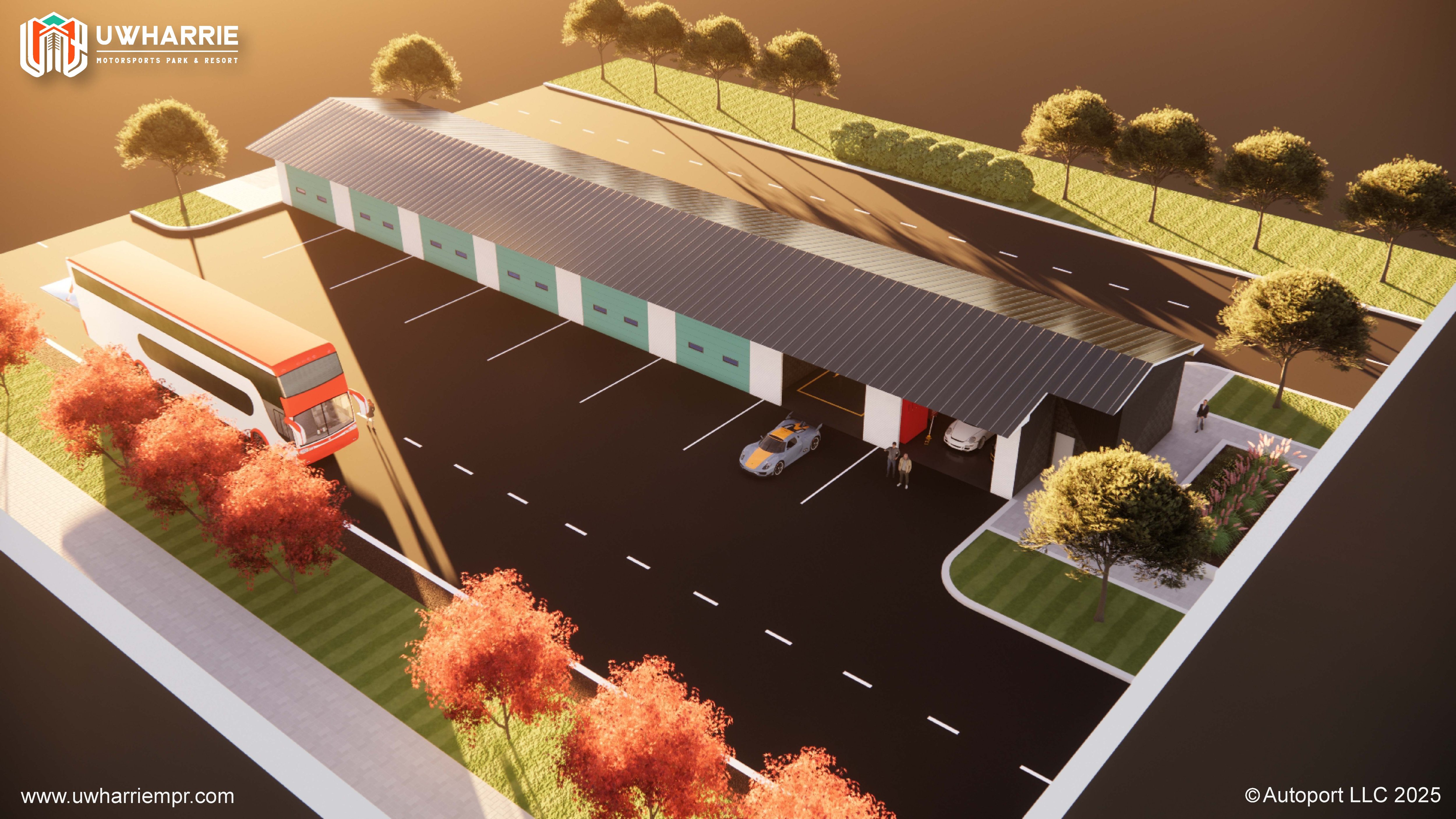 AutoPorts Garage Condos | Uwharrie Motorsports Park